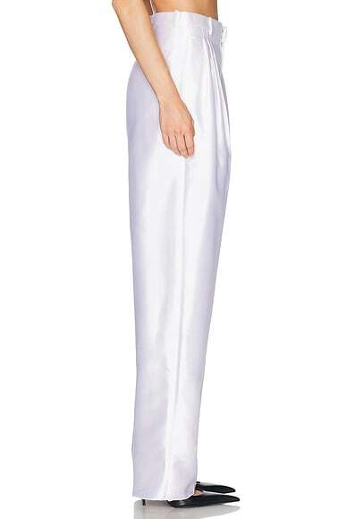 Bottega Veneta Satin Wide Leg Trousers