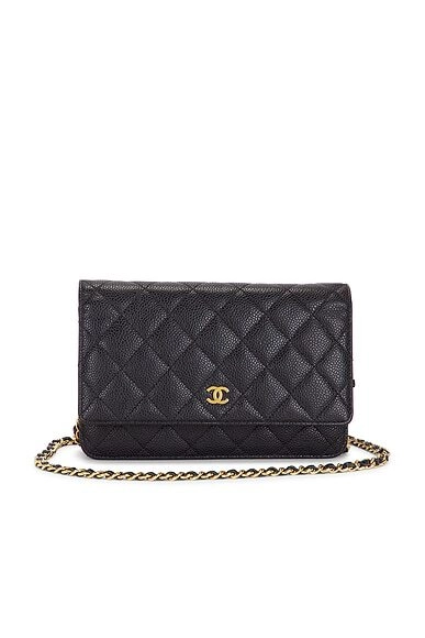 Chanel Caviar Classic Wallet On Chain