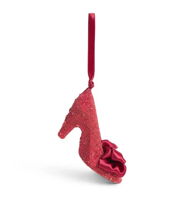 Harrods Embellished High Heel Tree Decoration