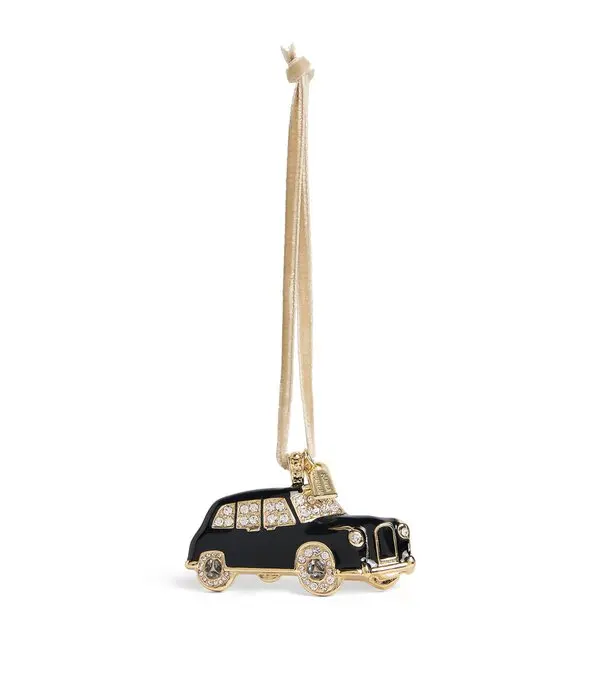 JOANNA BUCHANAN London Taxi Tree Decoration - Black