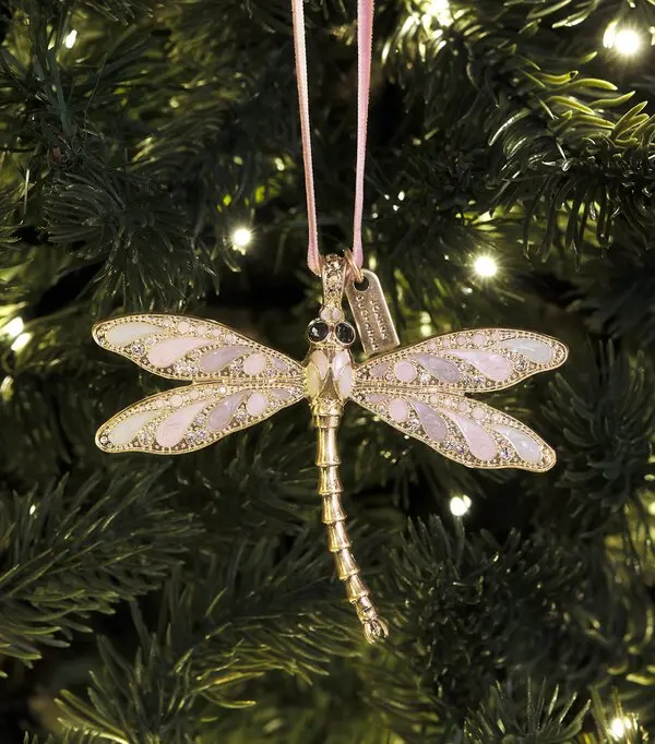 JOANNA BUCHANAN Embellished Dragonfly Tree Decoration