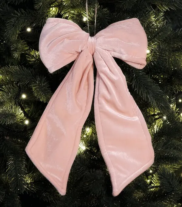LUXURY GARLAND Velvet Bow Decoration
