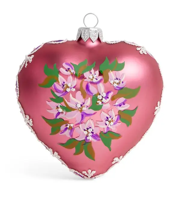 Harrods Floral Heart-shaped Decoration