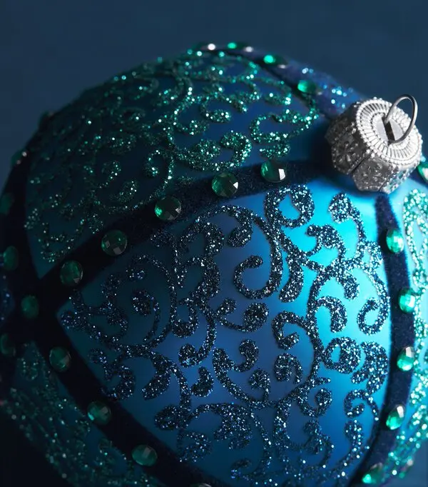 Harrods Glitter Crystal-embellished Bauble