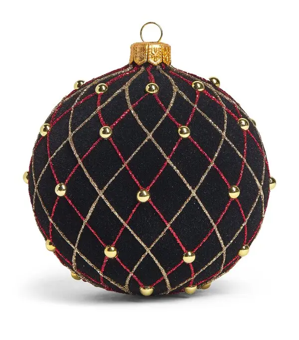 Harrods Embellished Criss-cross Bauble