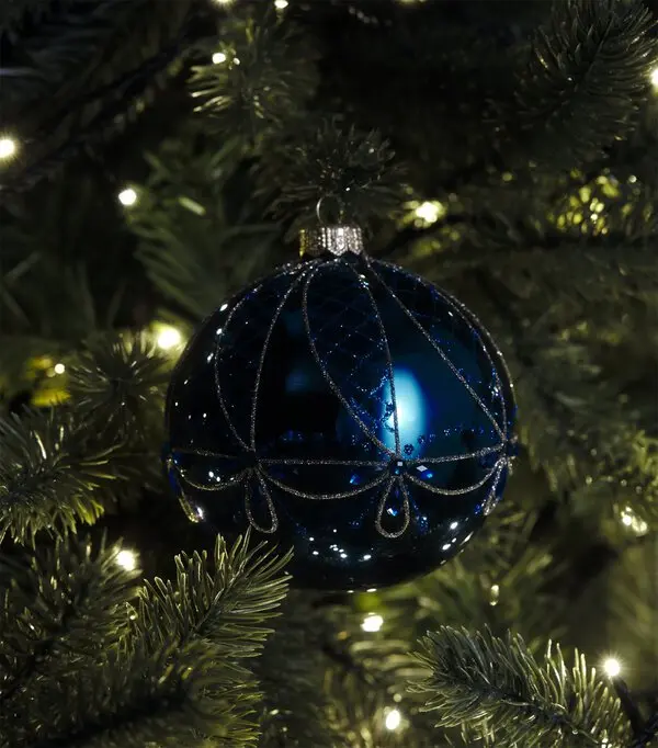 Harrods Glitter And Crystal-embellished Bauble