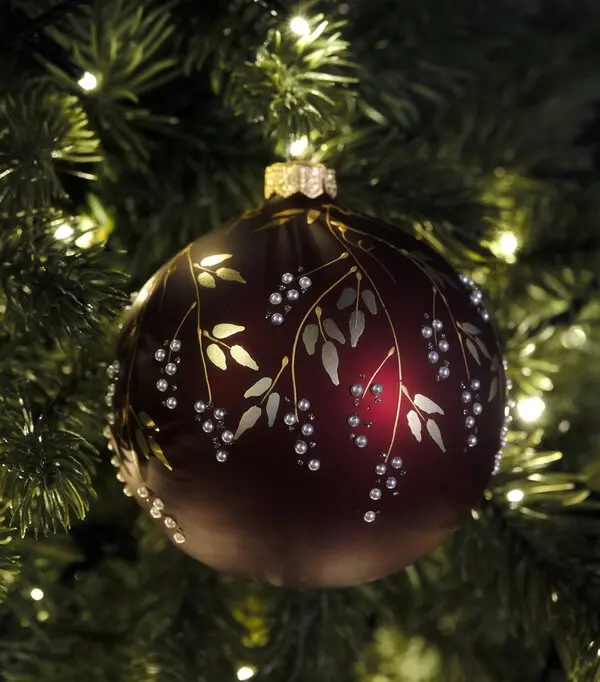 Harrods Faux Pearl Floral Bauble