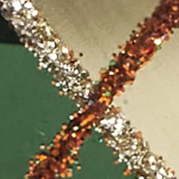 Harrods Velvet Argyle Bauble