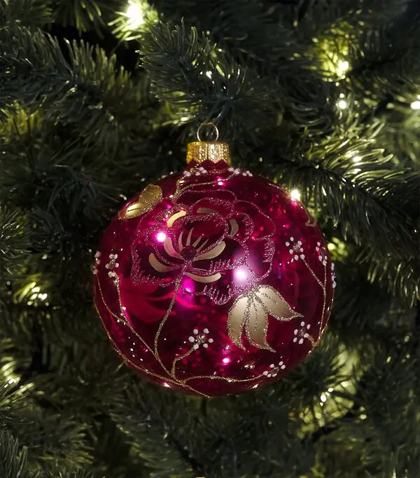 Harrods Floral Bauble