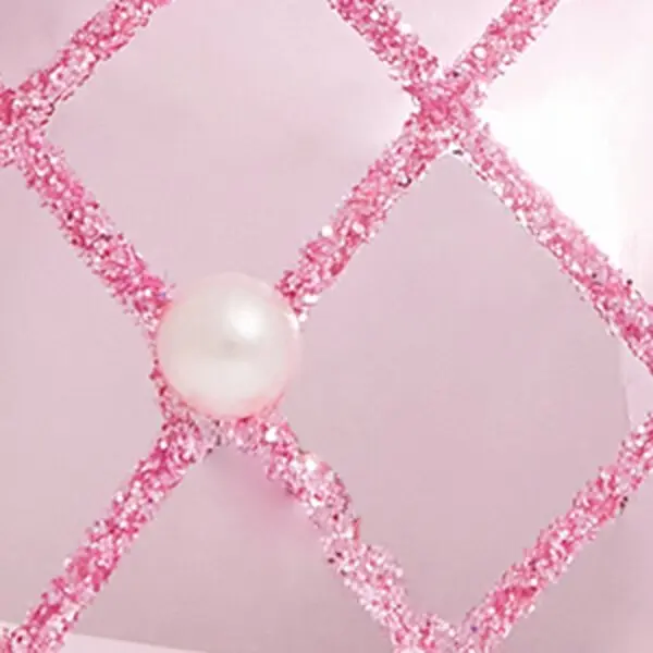 Harrods Metallic Criss-cross Bauble
