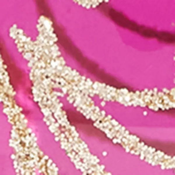 Harrods Glitter Swirl Bauble