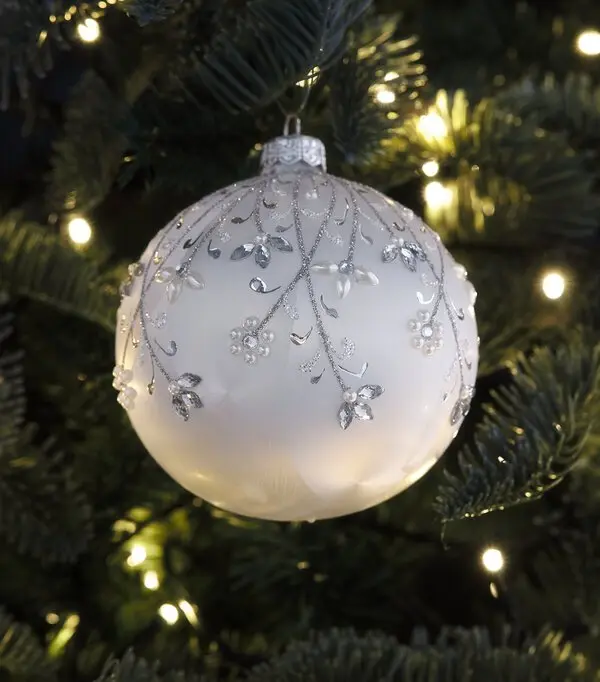 Harrods Crystal Flower Bauble