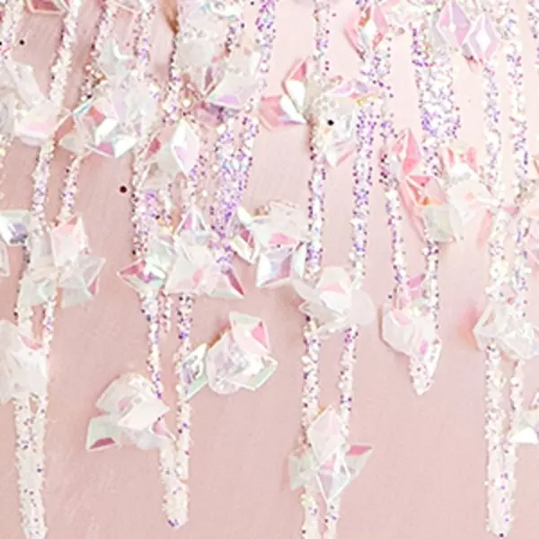 Harrods Frosted Sequin Bauble