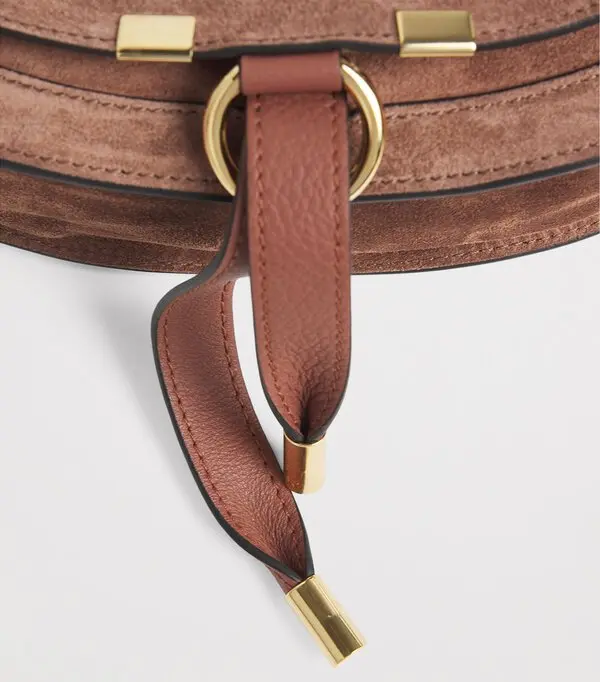 Chloé Mini Suede Marcie Shoulder Bag