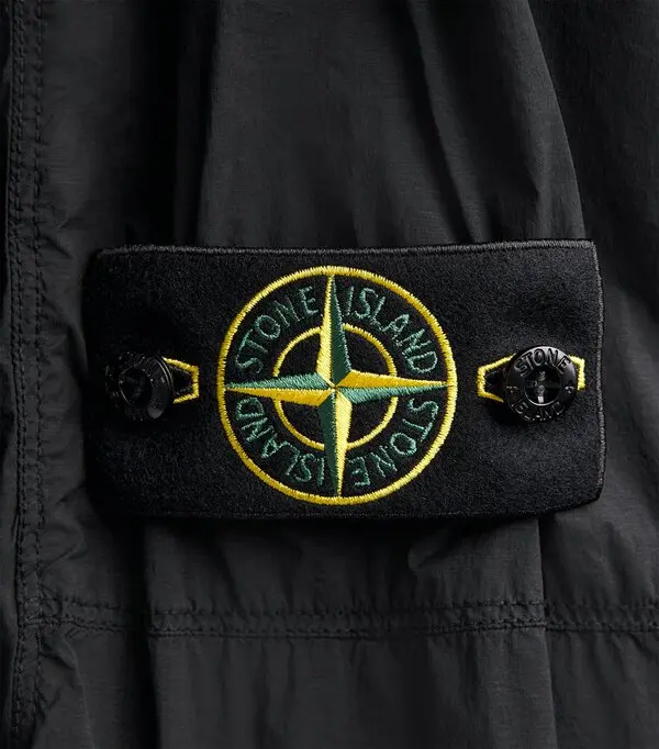 Stone Island Nylon Stretch-tc Hooded Zip-up Jacket