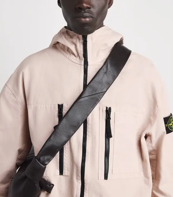 Stone Island Organic Cotton Ripstop Hooded Overshirt