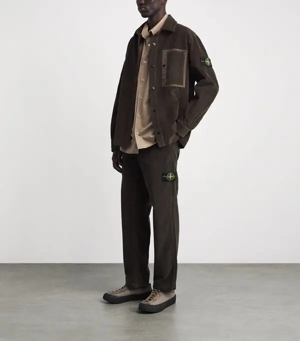 Stone Island Organic Corduroy Overshirt