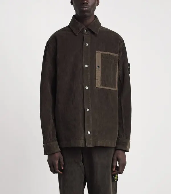 Stone Island Organic Corduroy Overshirt