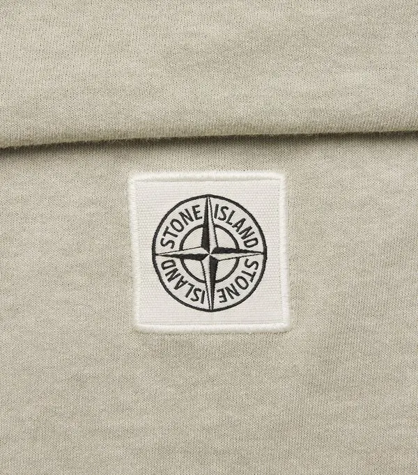 Stone Island Cotton Logo T-shirt - Beige
