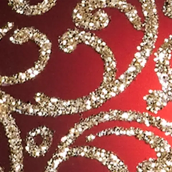 Harrods Glass Embellished Bauble