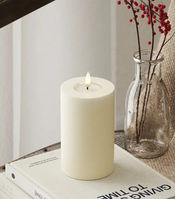 DELUXE HOMEART Led Pillar Candle