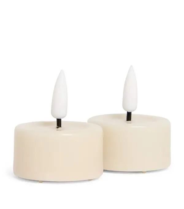 DELUXE HOMEART Led Tealight Candles - Neutral