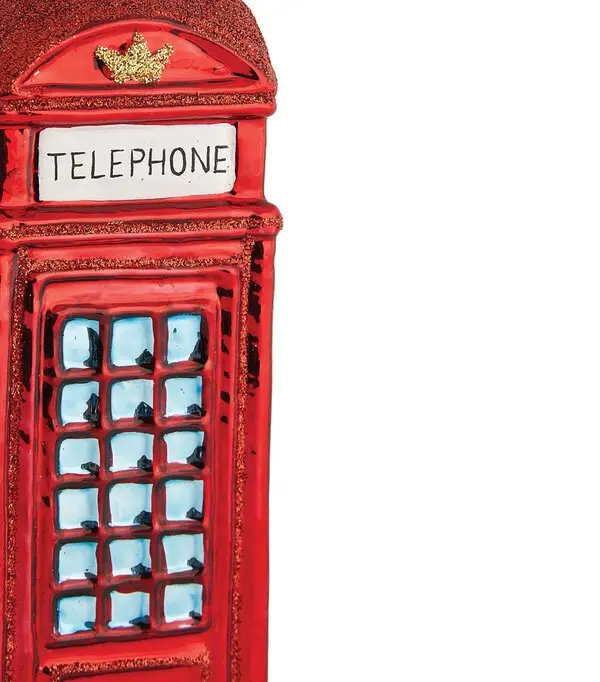 Harrods Telephone Box Christmas Decoration