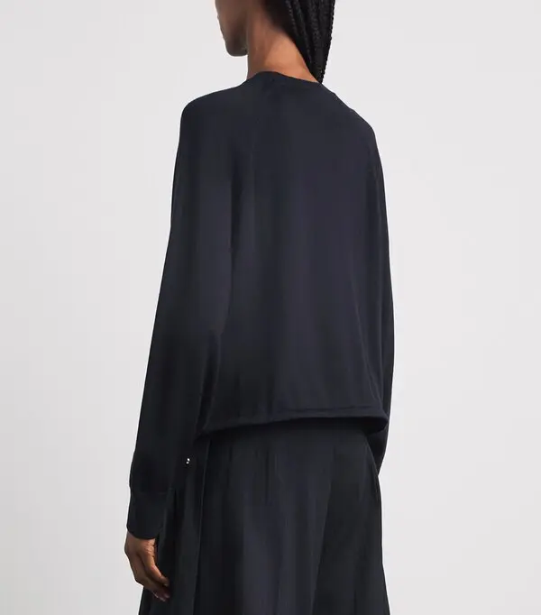 Sandro Wool-blend Logo Sweater