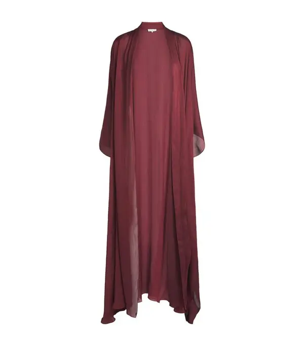 ABADIA Chiffon Bisht Cloak