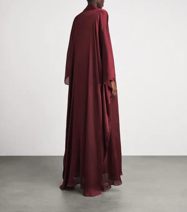 ABADIA Chiffon Bisht Cloak