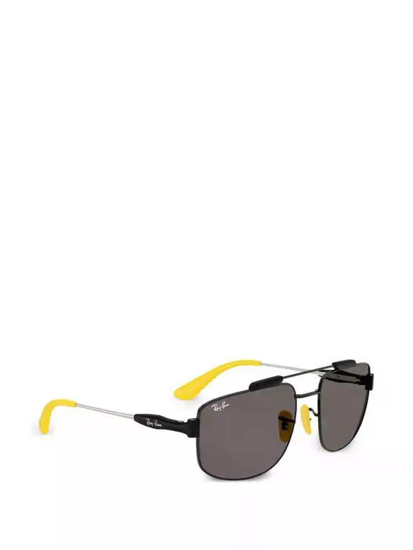 Ray-ban X Scuderia Ferrari Rectangle-frame Sunglasses