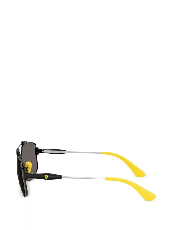 Ray-ban X Scuderia Ferrari Rectangle-frame Sunglasses