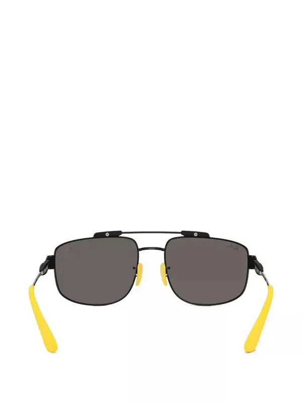 Ray-ban X Scuderia Ferrari Rectangle-frame Sunglasses