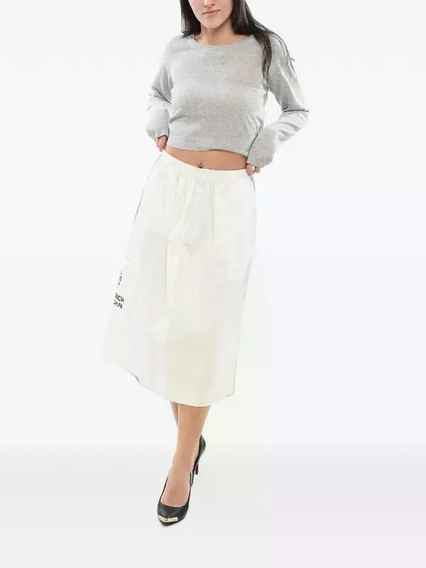 Woolrich Text-print Midi Skirt