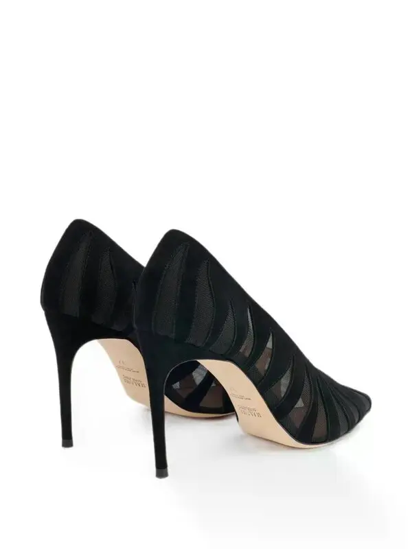 MALONE SOULIERS Tippi Panelled Suede Pumps
