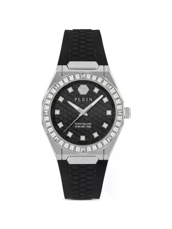 Philipp Plein Crystal-embellishment 36mm Watch - Black