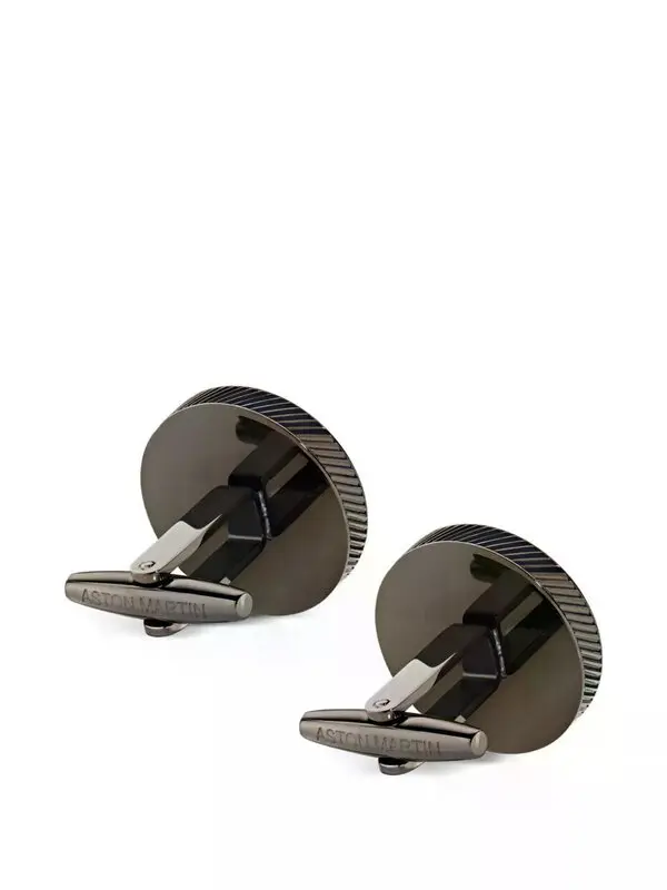 ASTON MARTIN WATCHES Logo Round Cufflinks
