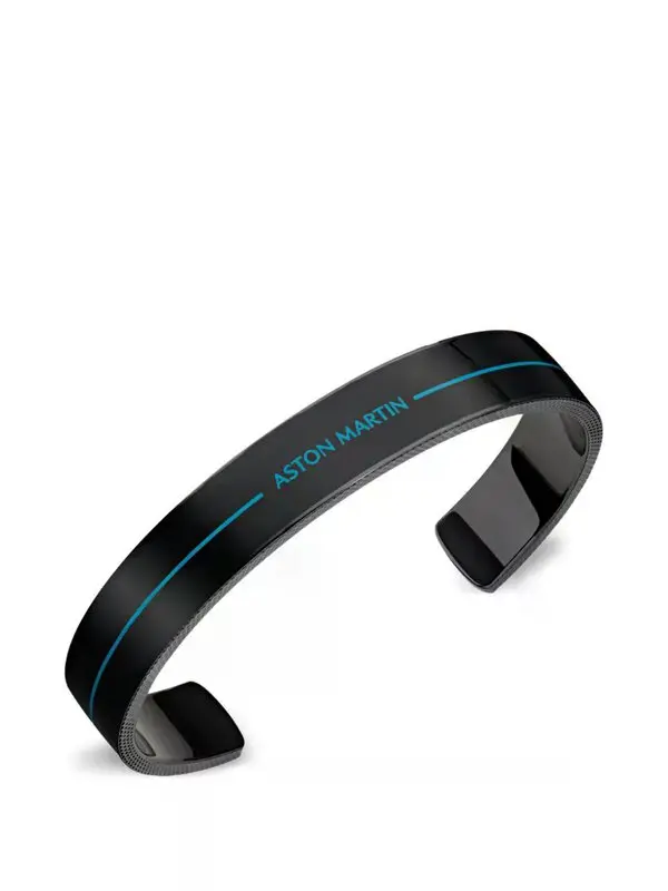 ASTON MARTIN WATCHES Logo Detail Cuff - Black