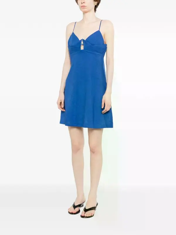 Farm Rio Paper Boat Mini Dress