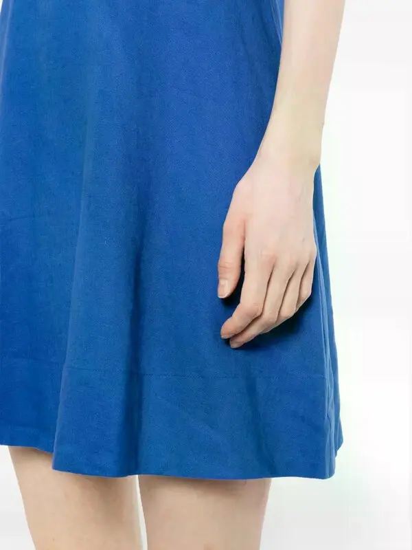 Farm Rio Paper Boat Mini Dress - Blue