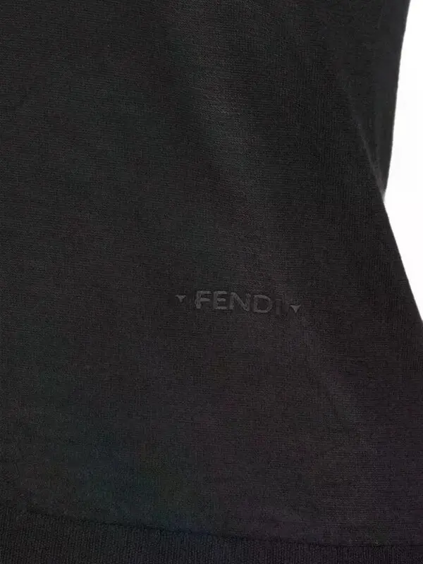 Fendi V-neck Cashmere-blend Sweater
