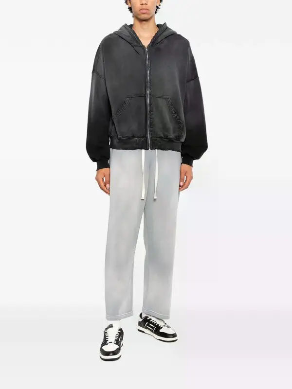 MOOJI MOOJI Faded Zip-up Hoodie