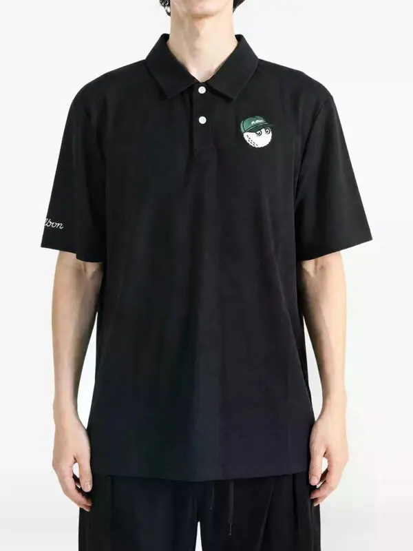 MALBON Logo-embroidered Polo Shirt