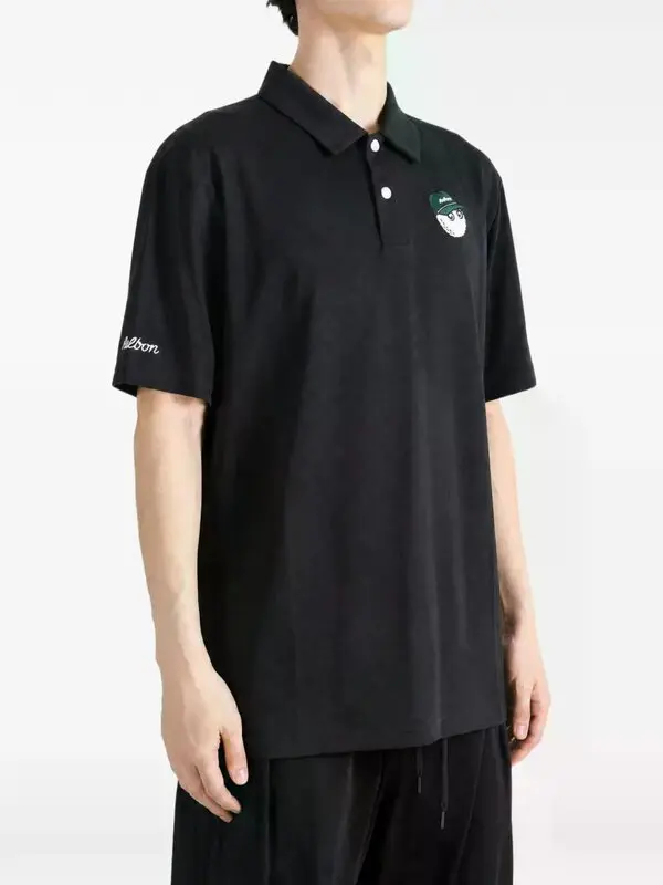 MALBON Logo-embroidered Polo Shirt