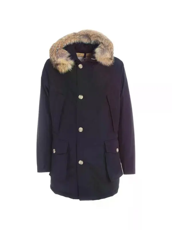 Woolrich Arctic Fur-trim Cotton Parka