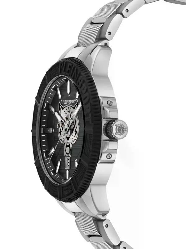 PLEIN SPORT Chronograph Watch With Tiger Head Motif