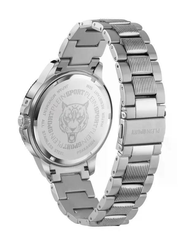 PLEIN SPORT Chronograph Watch With Tiger Head Motif