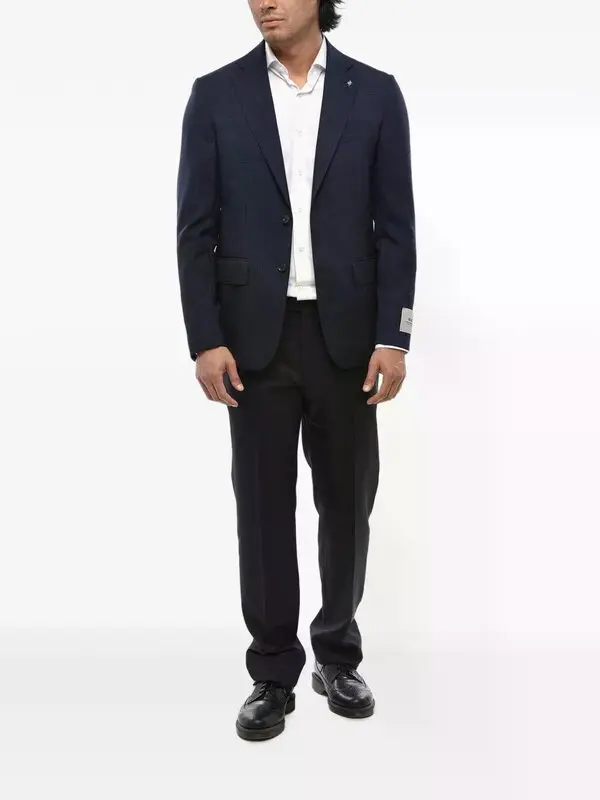 Corneliani Checked Wool Blazer