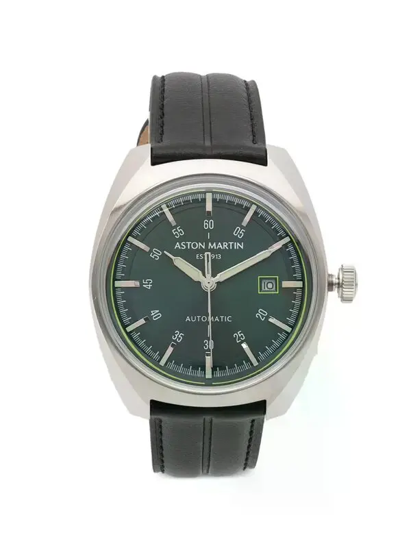 ASTON MARTIN WATCHES Logo Detail 40 Automatic Watch - Green