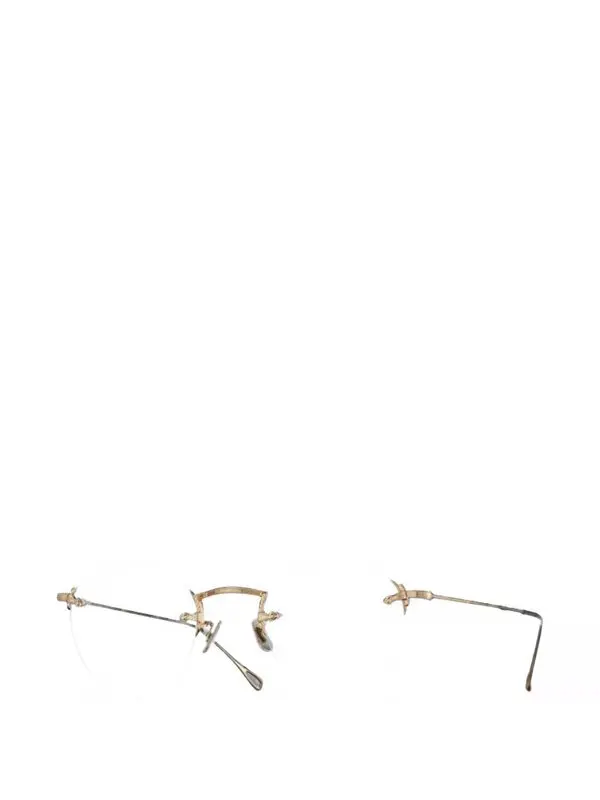 EYEVAN7285 Frameless Glasses - Metallic